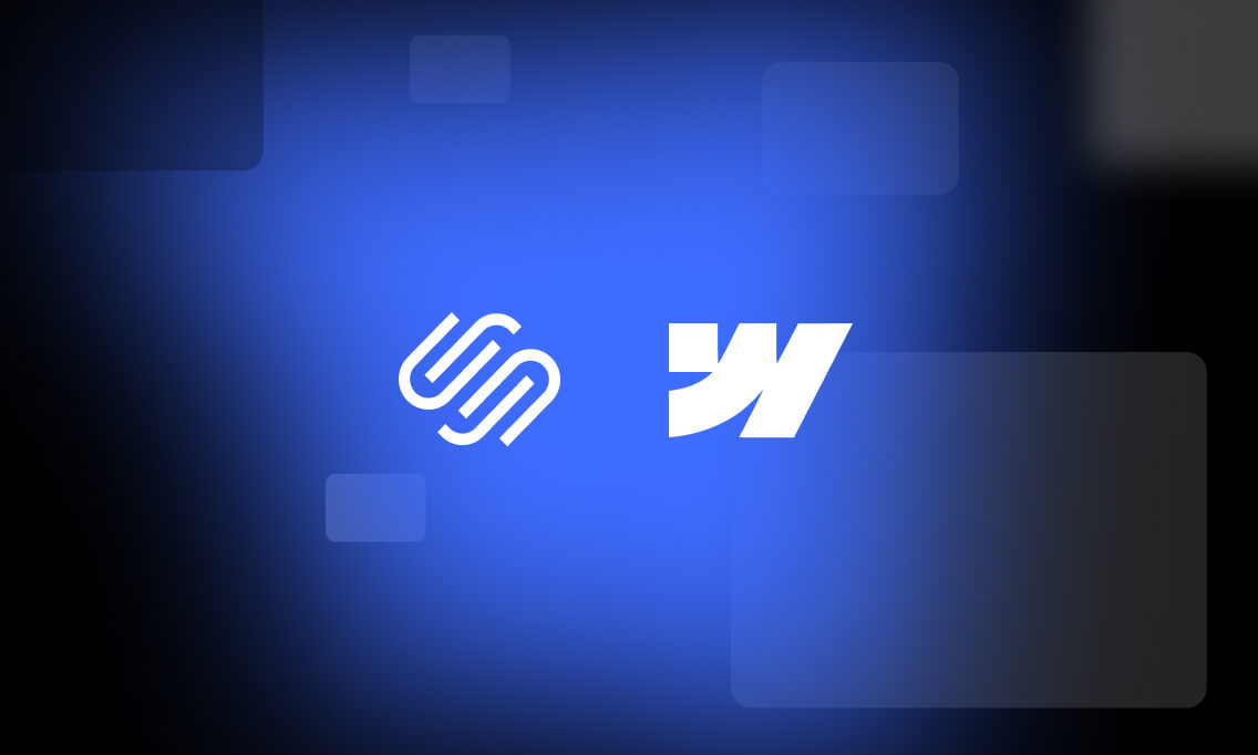 Webflow vs Squarespace: Navigating the No-Code Builder Landscape